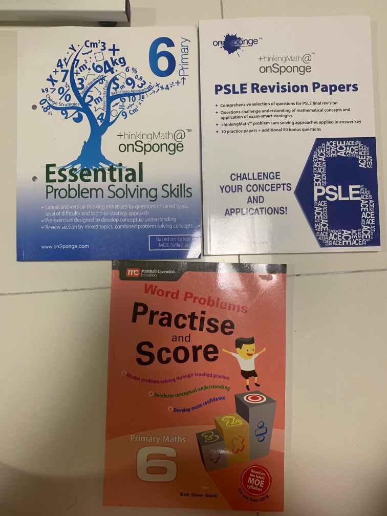 Brand new P6 Maths Assessment books., Hobbies & Toys, Books & Magazines ...