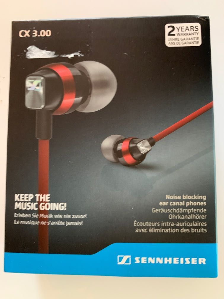 Brand new Sennheiser earphone, Audio, Earphones on Carousell