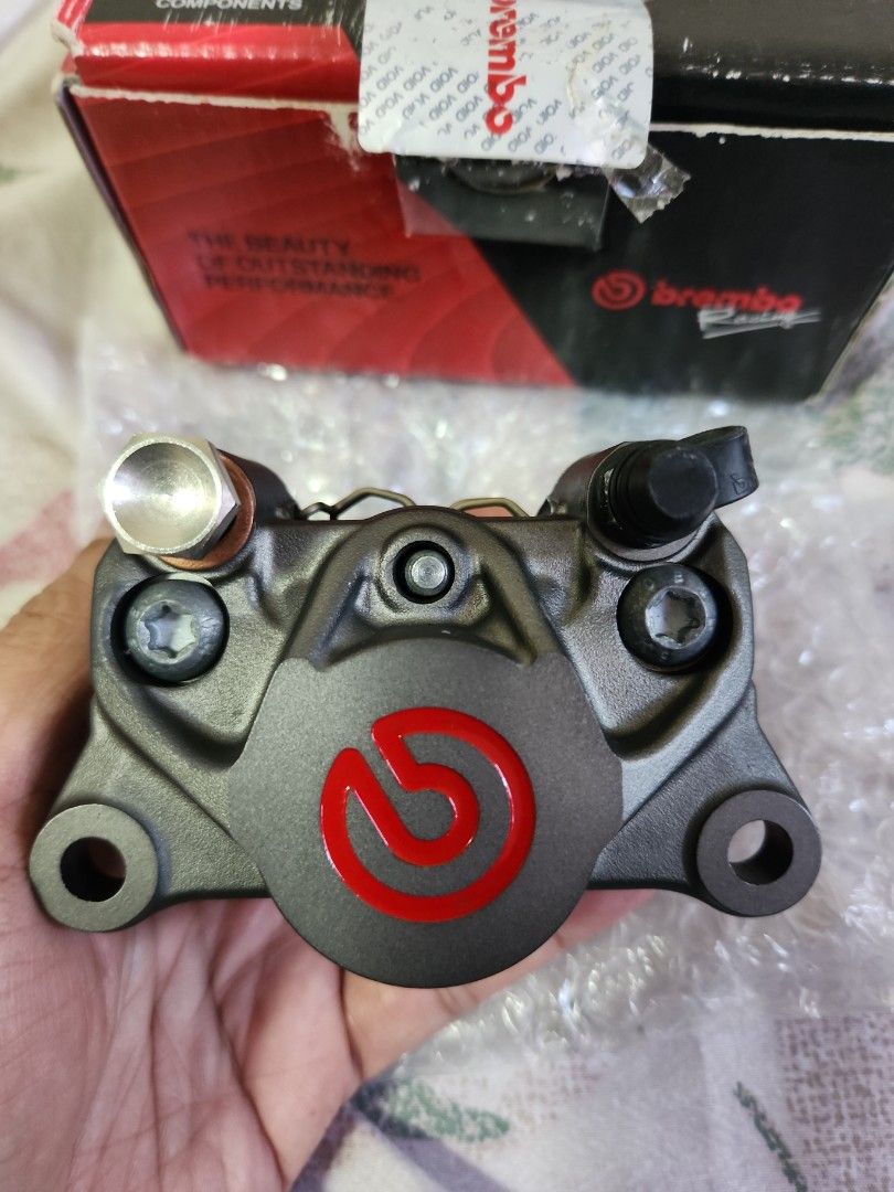 Brembo P34 red logo, Motorcycles, Motorcycle Accessories on Carousell