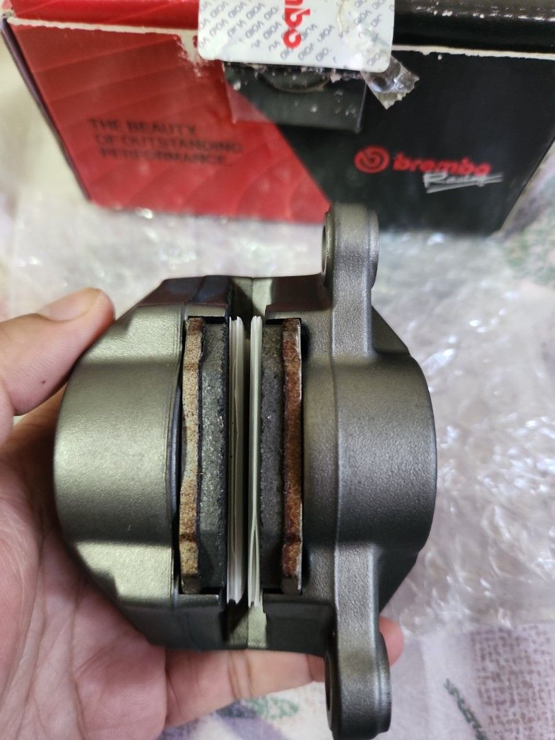 Brembo P34 red logo, Motorcycles, Motorcycle Accessories on Carousell