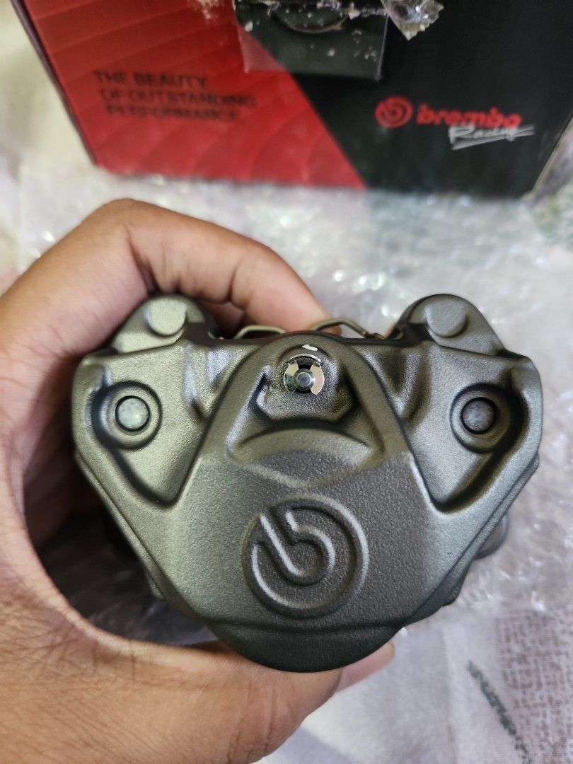 Brembo P34 red logo, Motorcycles, Motorcycle Accessories on Carousell