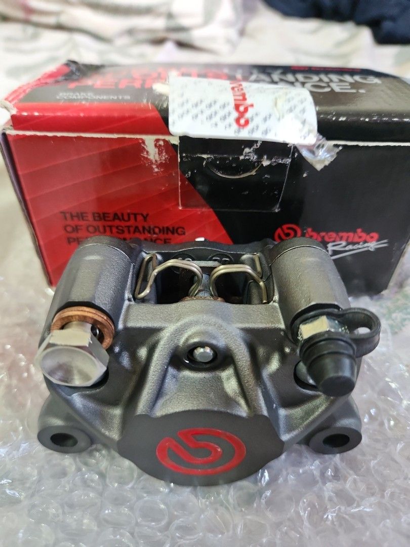 Brembo P34 red logo, Motorcycles, Motorcycle Accessories on Carousell