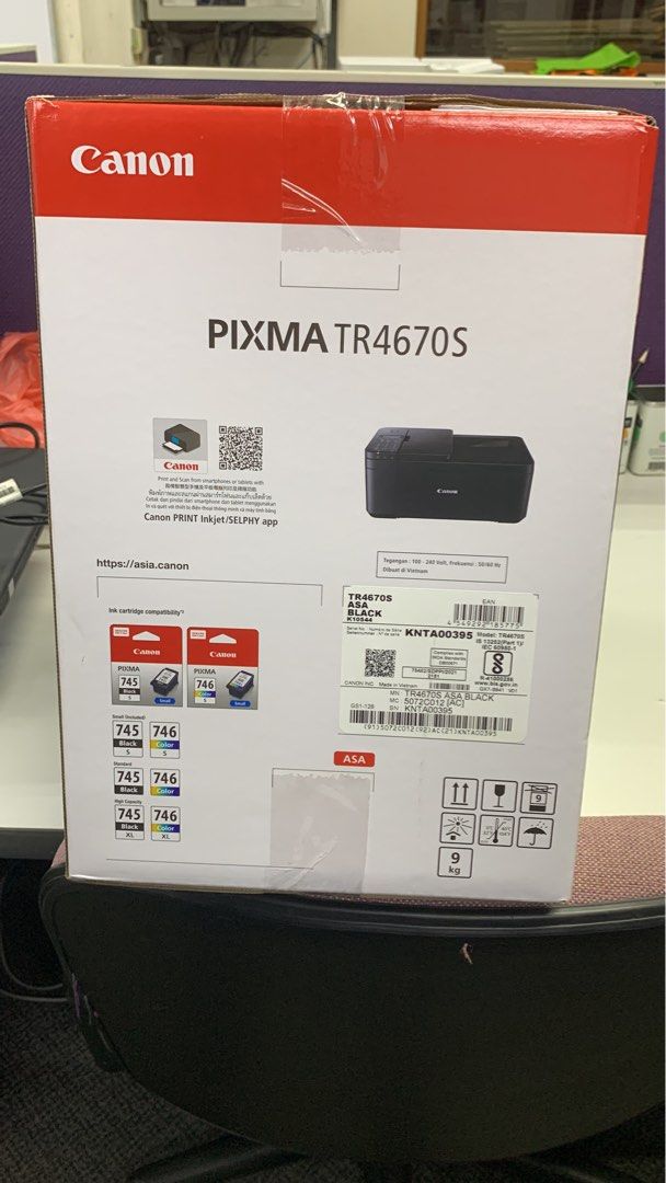 Cannon Pixma TR4670S Printer new, Computers & Tech, Printers, Scanners ...