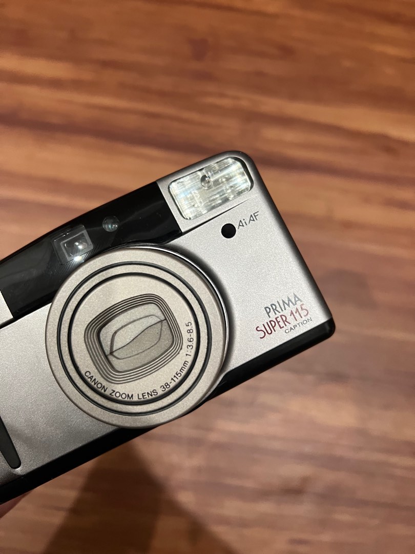 Canon Prima Super 115 Caption Film Camera, Photography, Cameras on ...