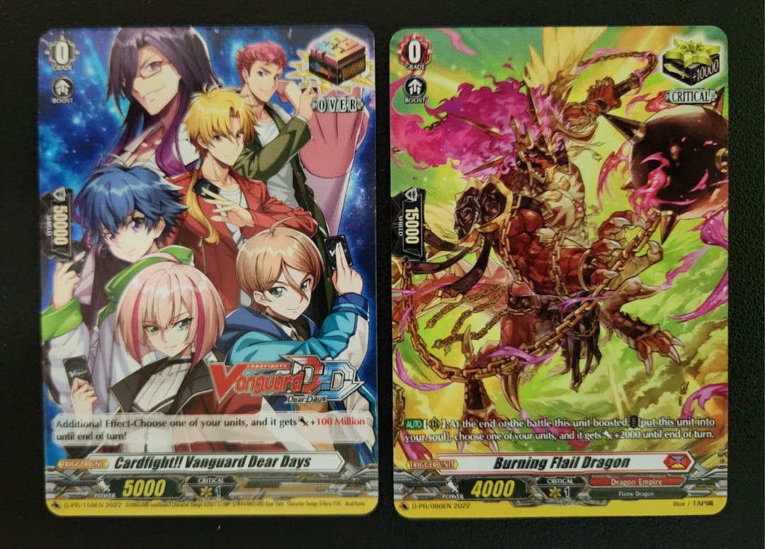 Cardfight Vanguard Dear Days Promos, Hobbies & Toys, Toys & Games on ...