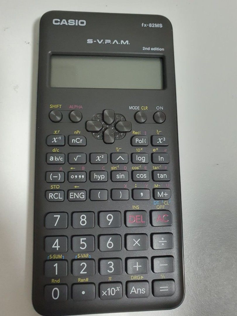 Casio fx-82MS 2nd edition, Mobile Phones & Gadgets, Other Gadgets on Carousell