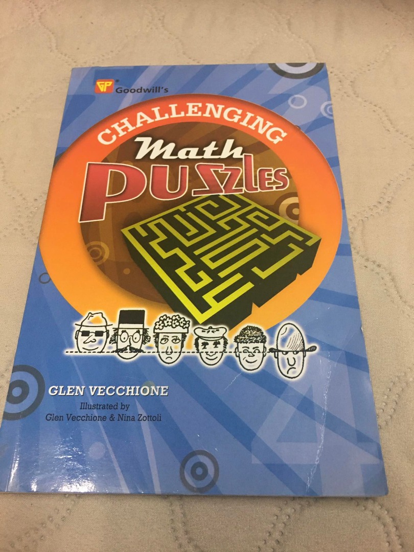 Challenging Math Puzzles, Hobbies & Toys, Books & Magazines, Children's ...