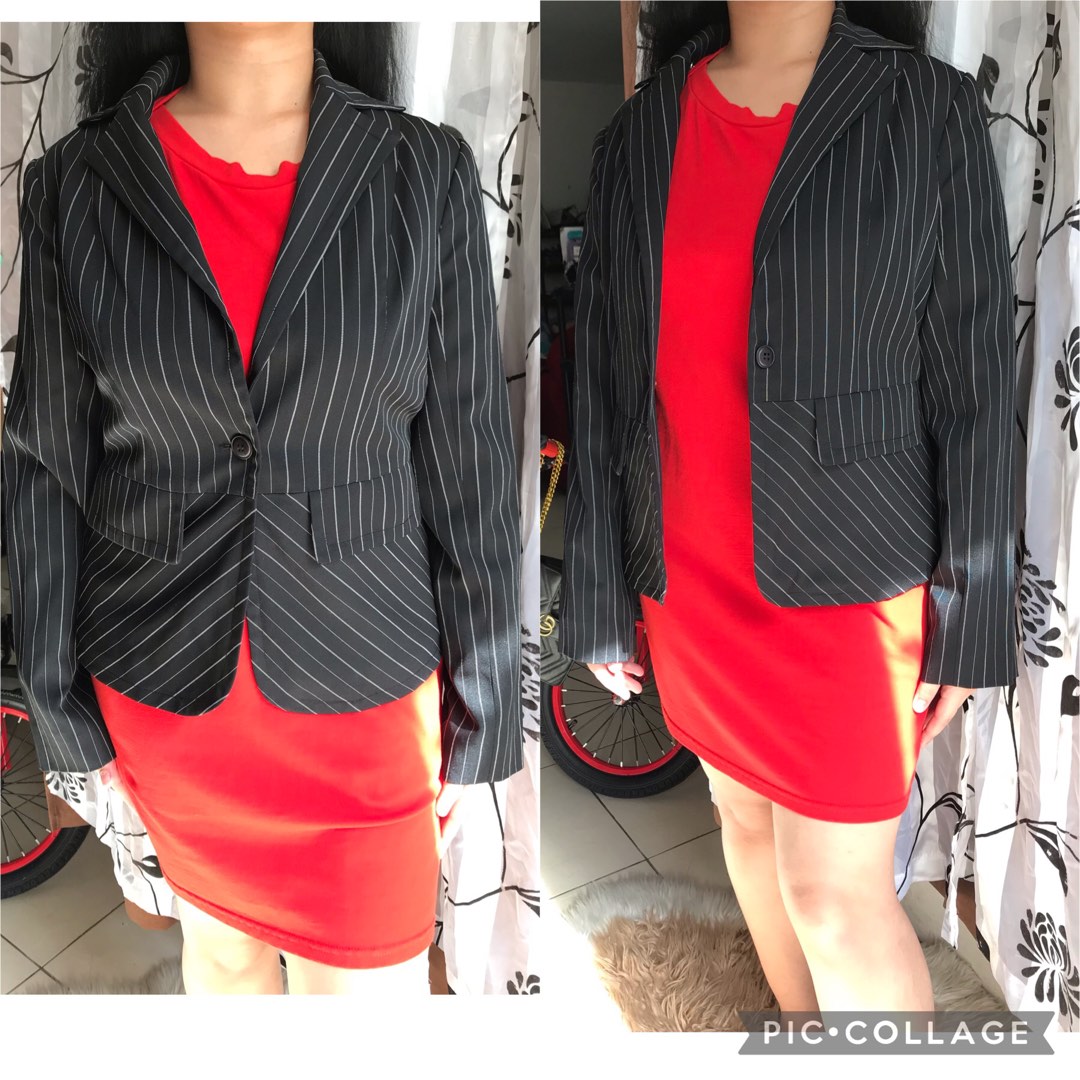 Cinderella women blazer, Women's Fashion, Tops, Blouses on Carousell