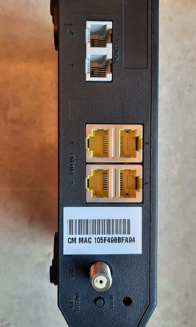 Cisco Router DPC3925, Computers & Tech, Parts & Accessories, Networking ...