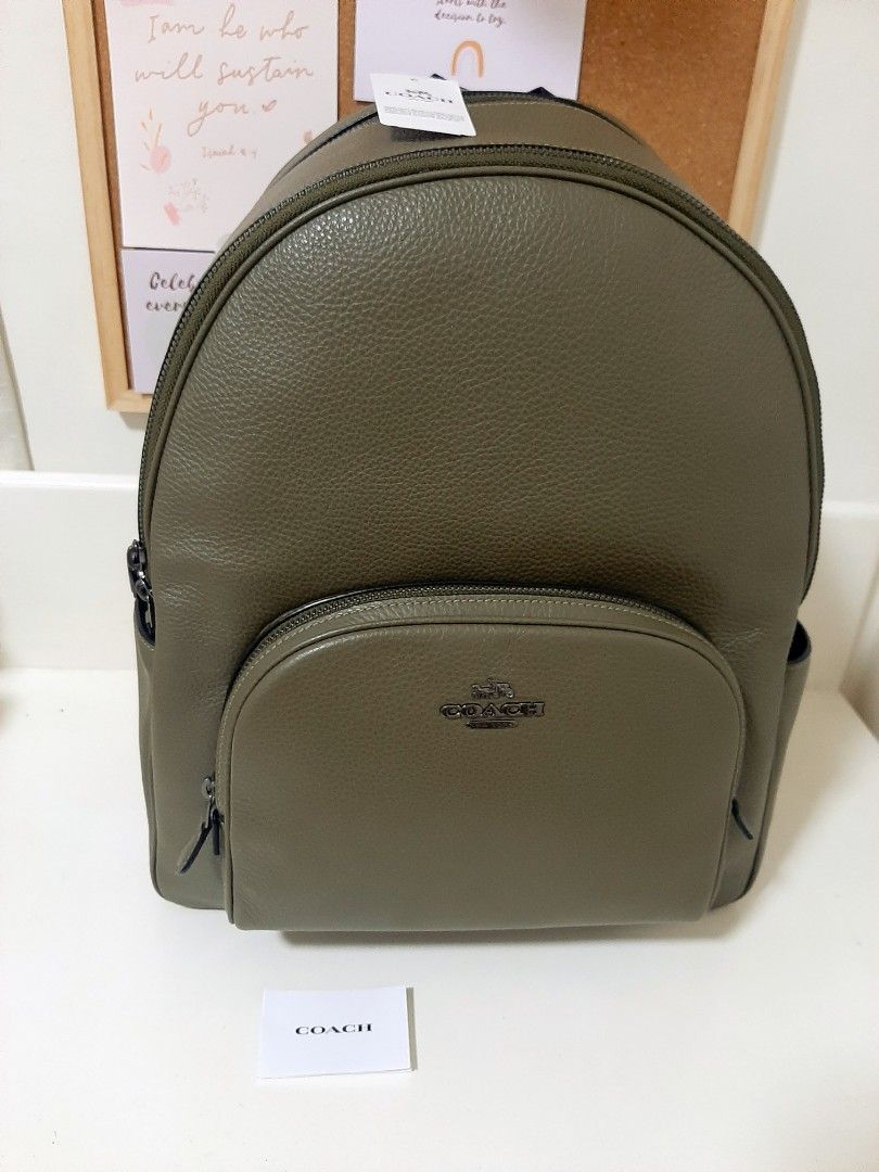 Coach Large Court Backpack, Women's Fashion, Bags & Wallets, Backpacks ...