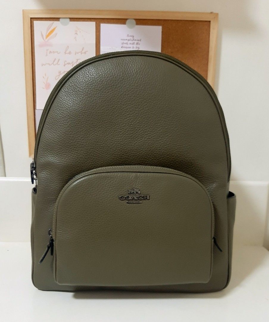 Coach Large Court Backpack, Women's Fashion, Bags & Wallets, Backpacks ...