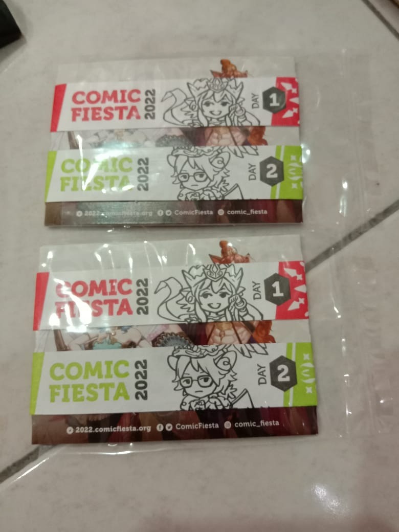 COMIC FIESTA TICKET 2022 ( DAY 2 ), Tickets & Vouchers, Event Tickets ...