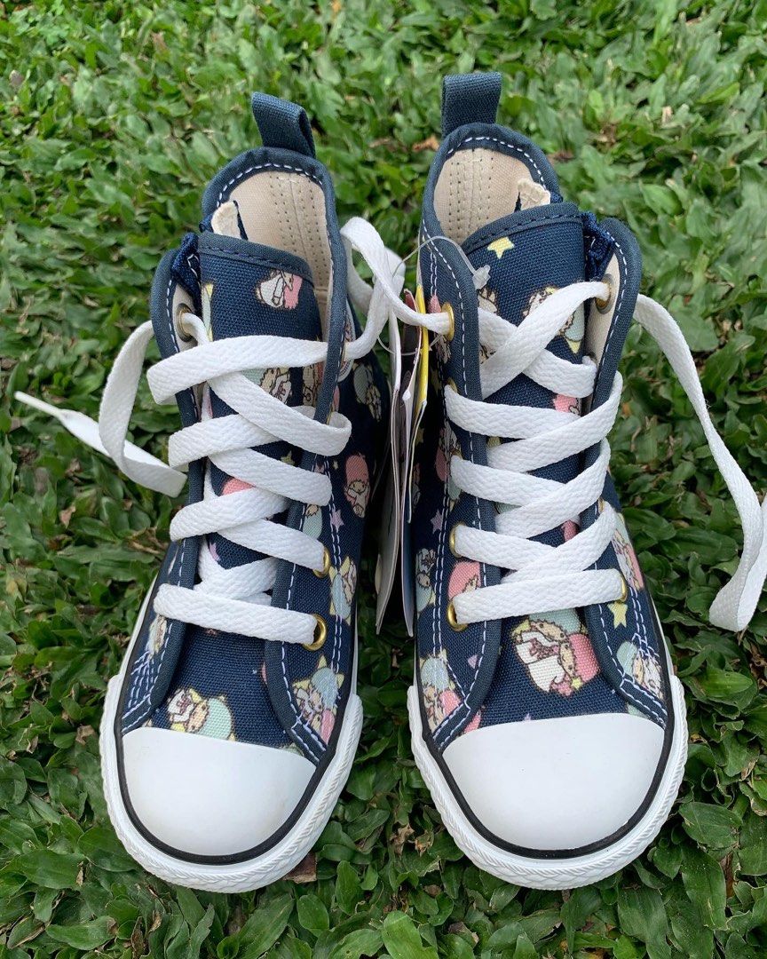 Converse x My little twin stars, Babies & Kids, Babies & Kids Fashion ...