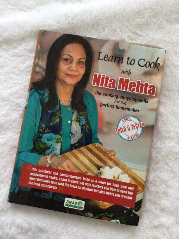 Cooking Book by Nita Mehta, Food & Drinks, Spice & Seasoning on Carousell