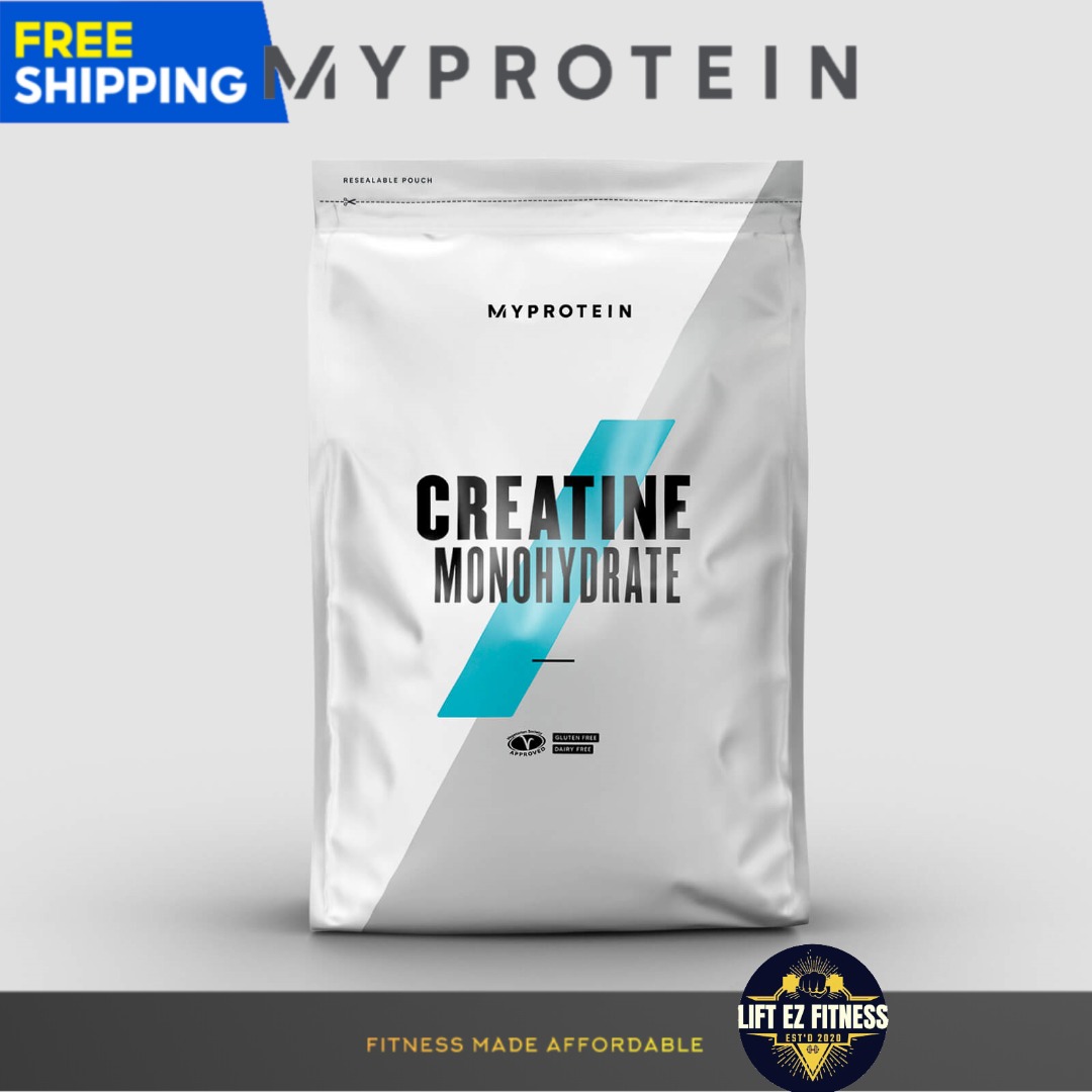Creatine Monohydrate MyProtein 250g - 1kg, Health & Nutrition, Health ...