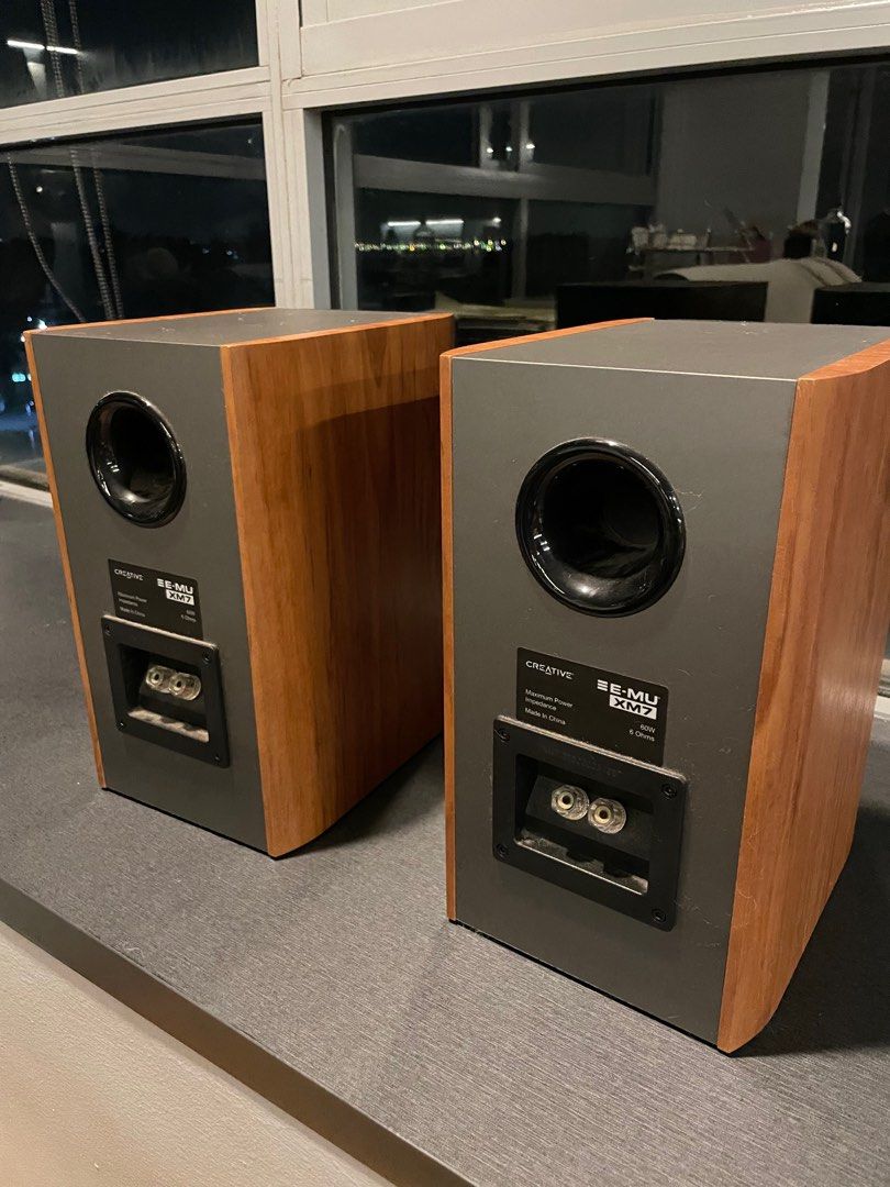 Creative bookshelf speakers XM7, Audio, Soundbars, Speakers ...