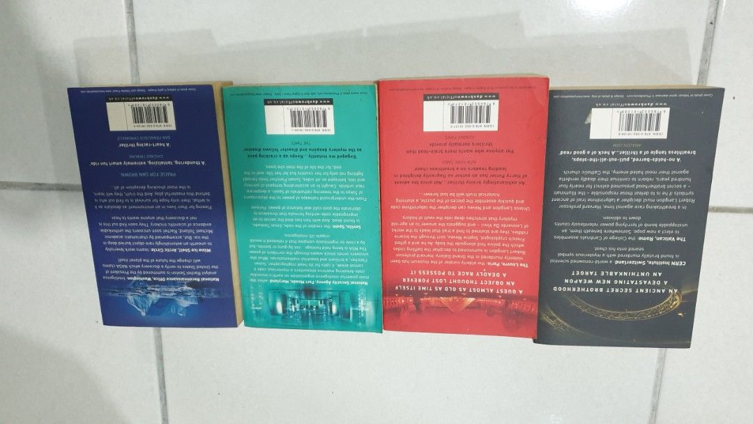 Da Brown Deception Point, Digital Fortress, The Da Vinci Code , Angels & Demons, Hobbies & Toys ...