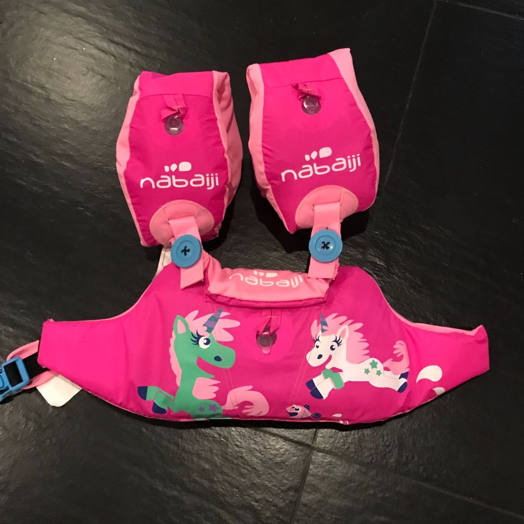 DECATHLON NABAIJI ARM AND VEST Swimming Floaters 1 available, Babies ...
