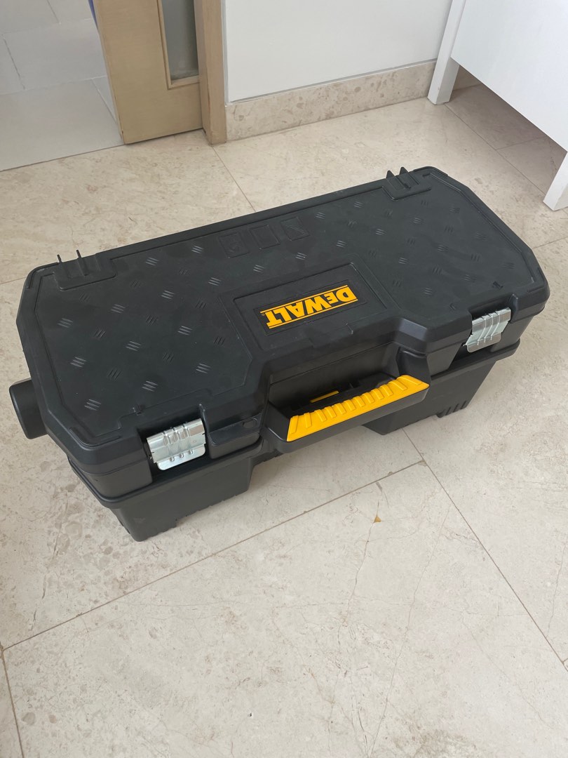 DeWalt Toolbox, Furniture & Home Living, Home Improvement & Organisation, Home Improvement Tools ...