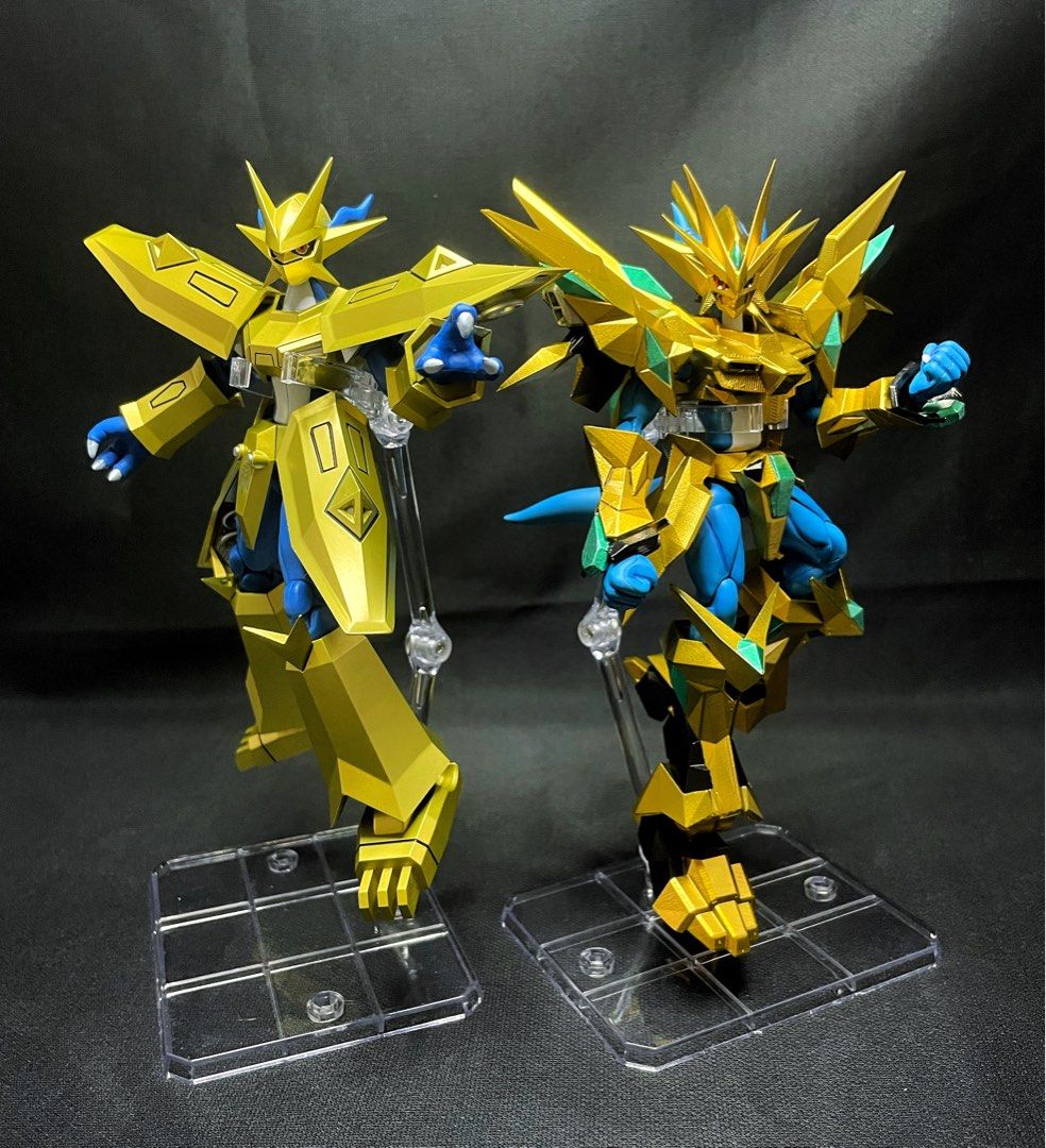 Digimon Figure Rise Standard Magnamon Anti Body X part, Hobbies & Toys ...