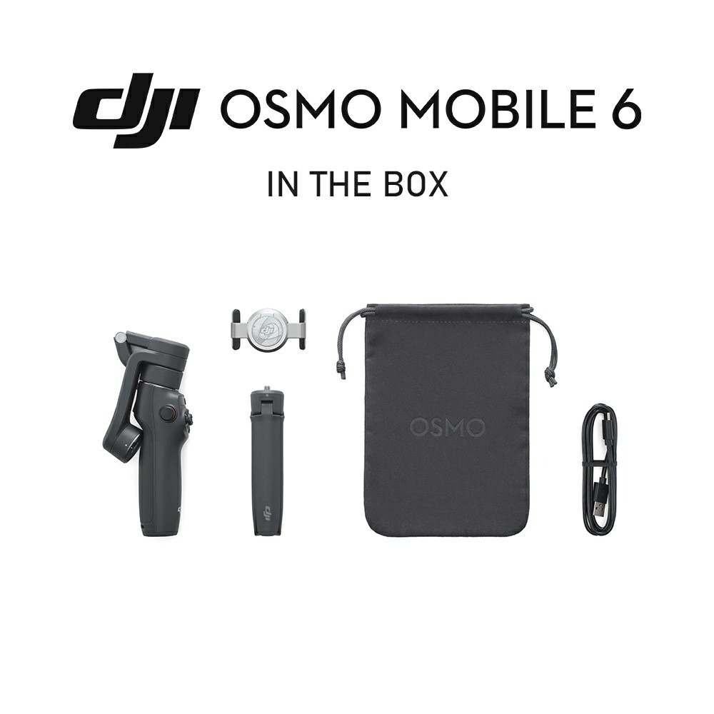 DJI Osmo Mobile 6 COMBO | 3-Axis Gimbal Smartphone Stabilizer Selfie ...