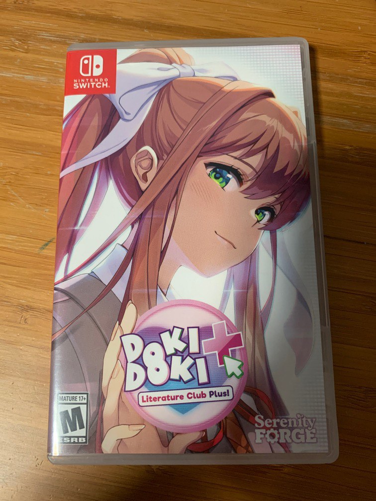 Doki Doki Literature Club nintendo switch game, Video Gaming, Video Games, Nintendo on Carousell