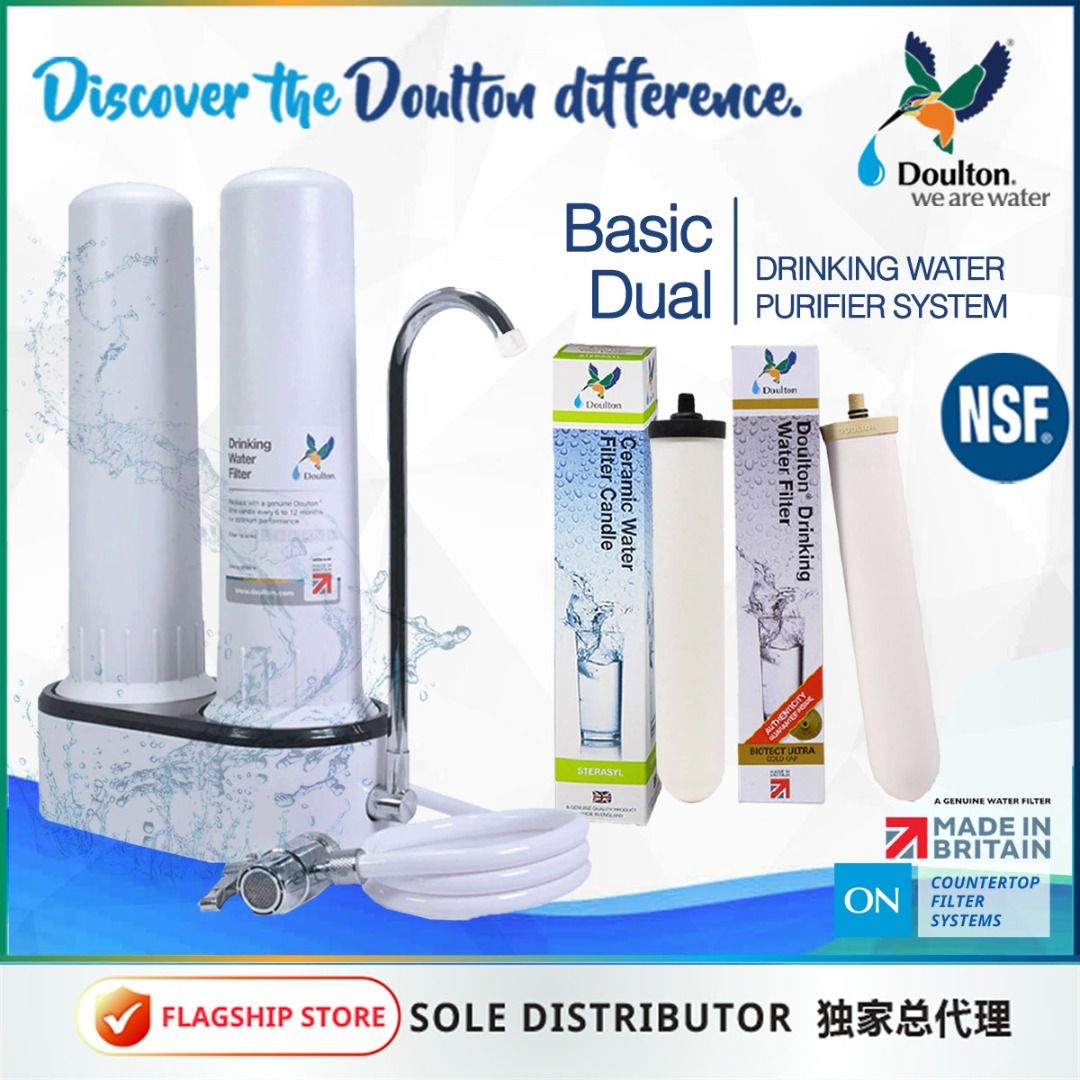 Doulton DCP2 Dual Filtration System, Sterasyl + Biotect Ultra Filter ...