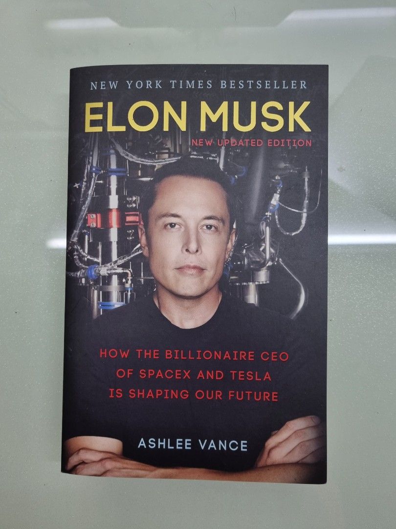Elon Musk Tesla Biography Book [2022], Hobbies & Toys, Books ...