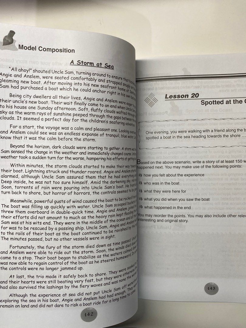 English PSLE primary school p5 p6 primary five primary six model essays ...