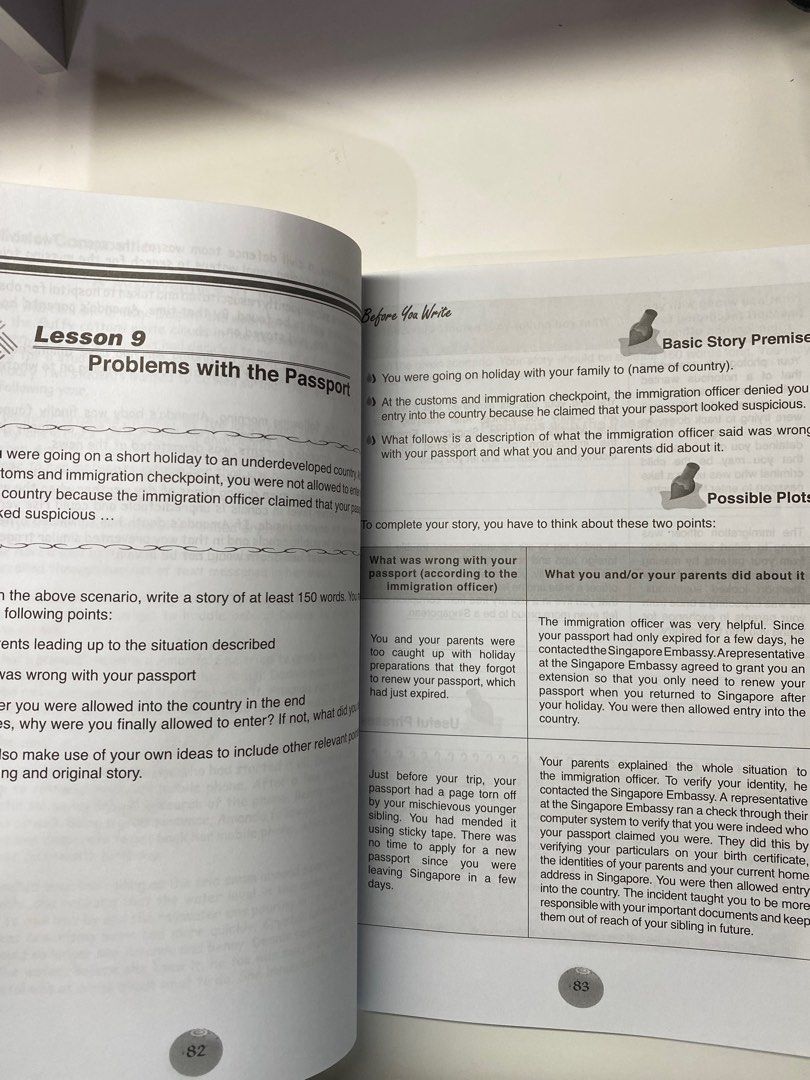 English PSLE primary school p5 p6 primary five primary six model essays ...