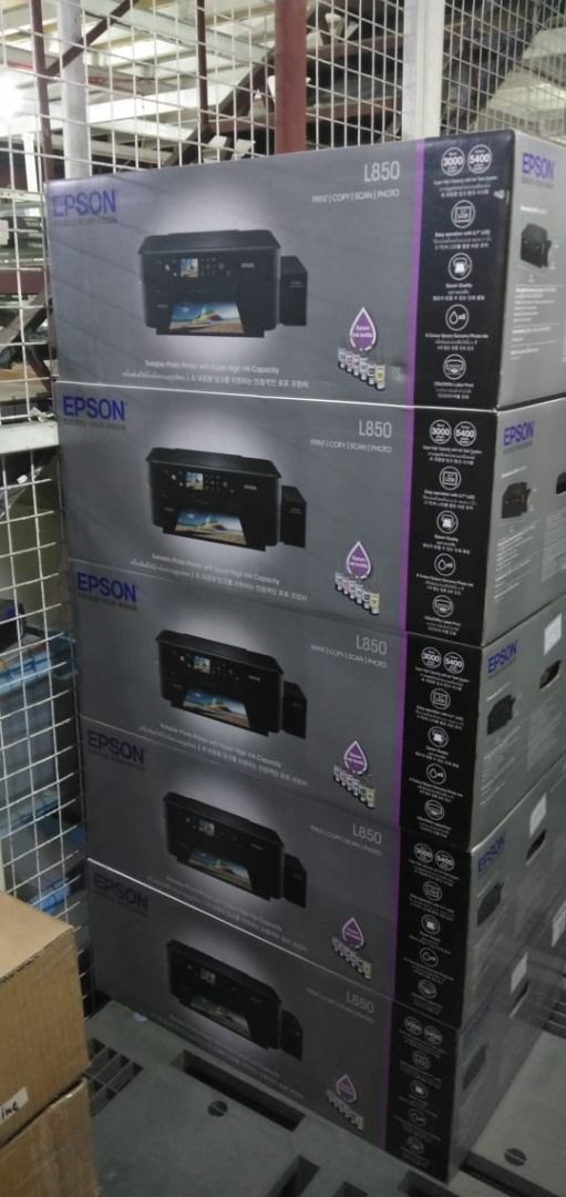 Epson L850 Photo All-in-One Ink Tank Printer, Computers & Tech ...