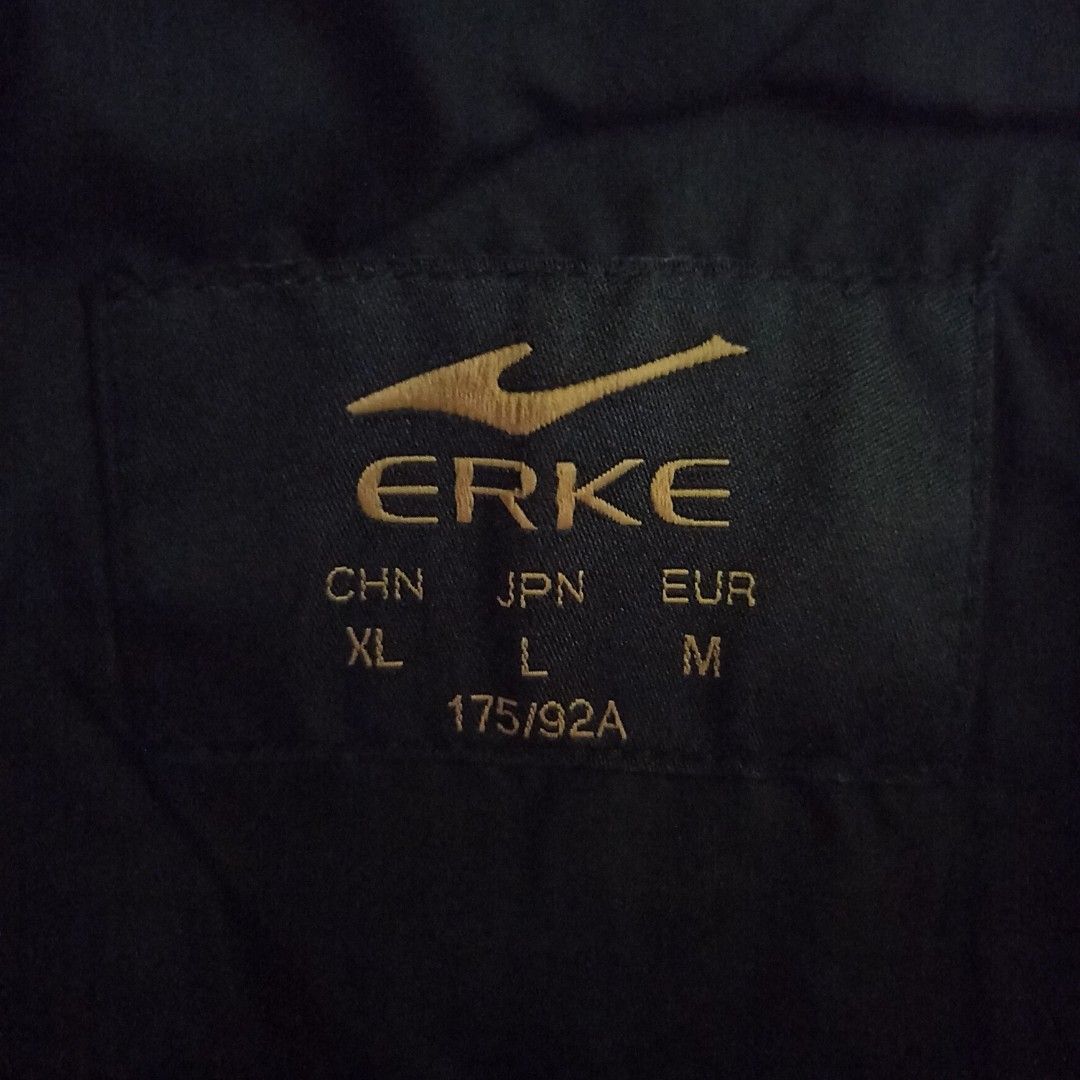 Erke Jacket, Men's Fashion, Coats, Jackets and Outerwear on Carousell