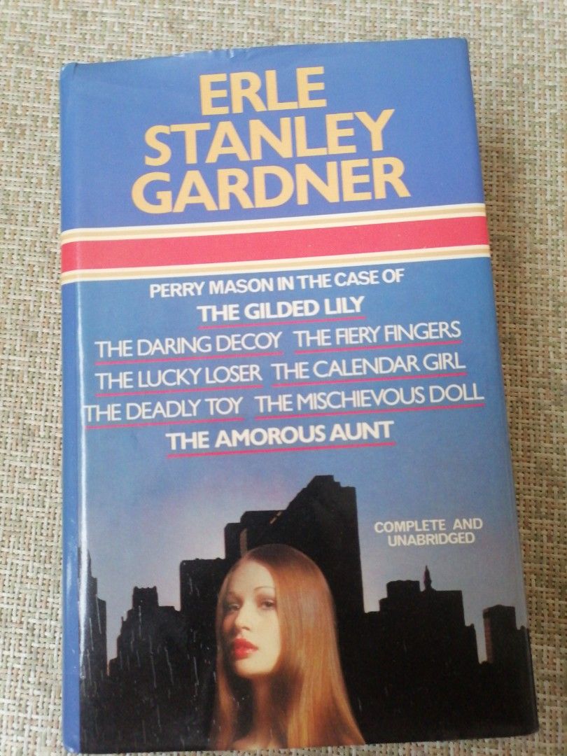 Vintage book : Erle stanley gardner perry mason in the case of the golden lily the daring decoy ...