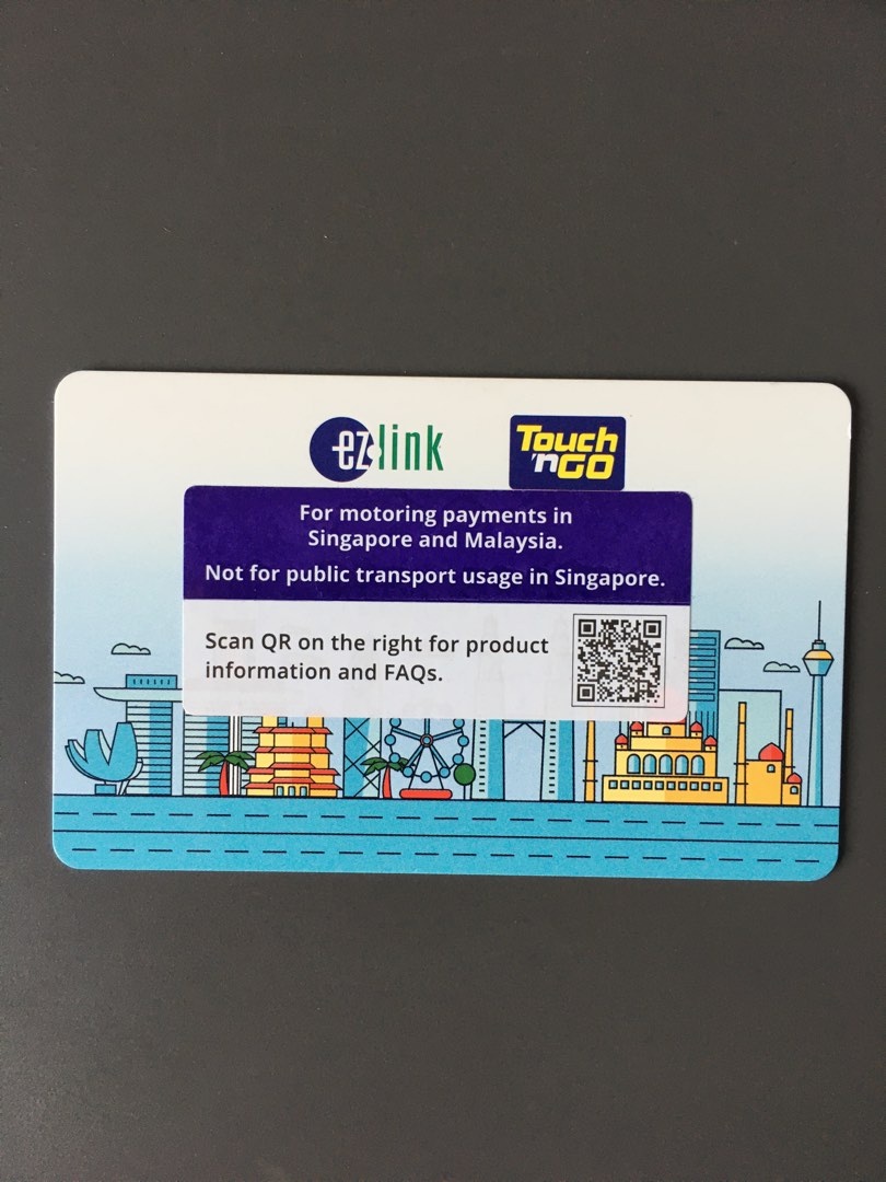 EZ-Link x Touch N Go Motoring Card, Car Accessories, Accessories on ...
