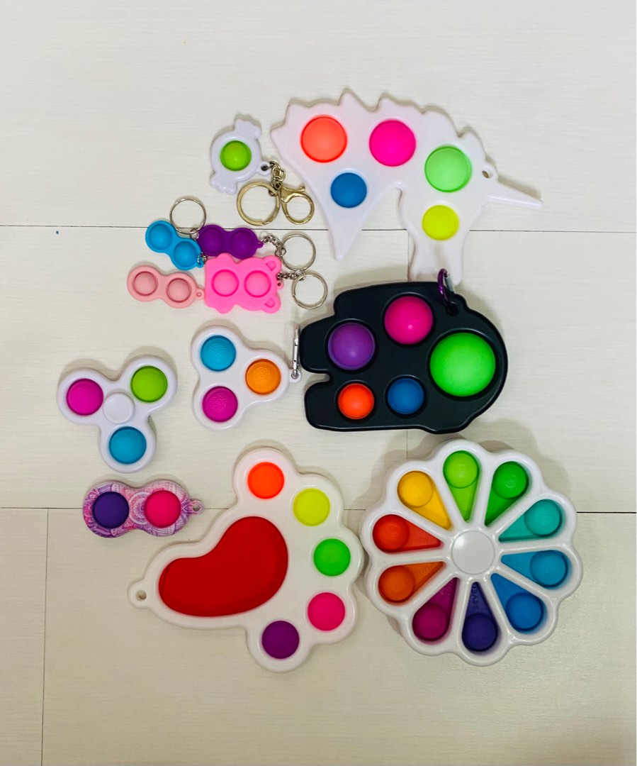 Fidget toys dimple and simple dimple sale!!!, Hobbies & Toys, Toys ...