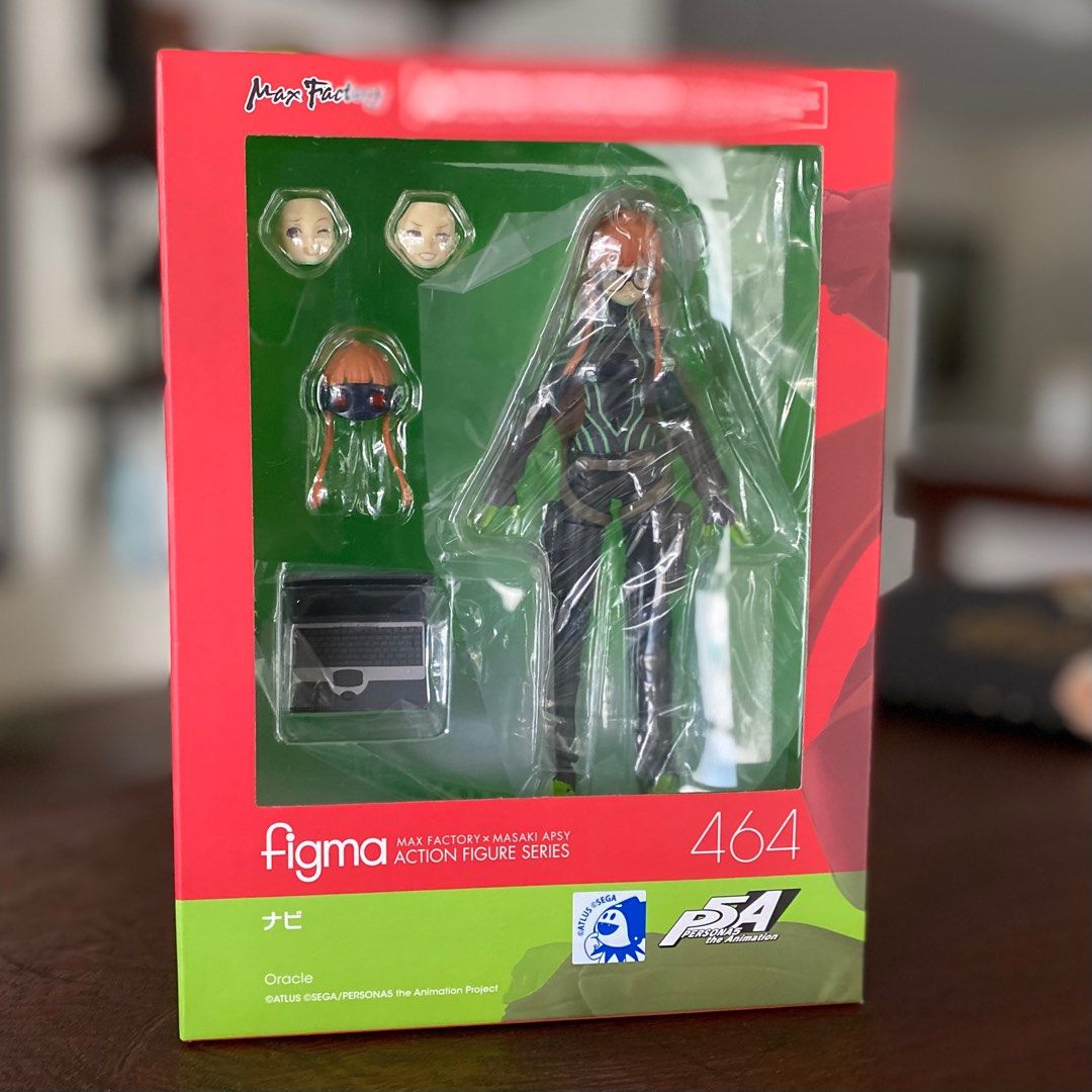 Figma 464 Persona 5 Navi Oracle, Hobbies & Toys, Toys & Games on Carousell