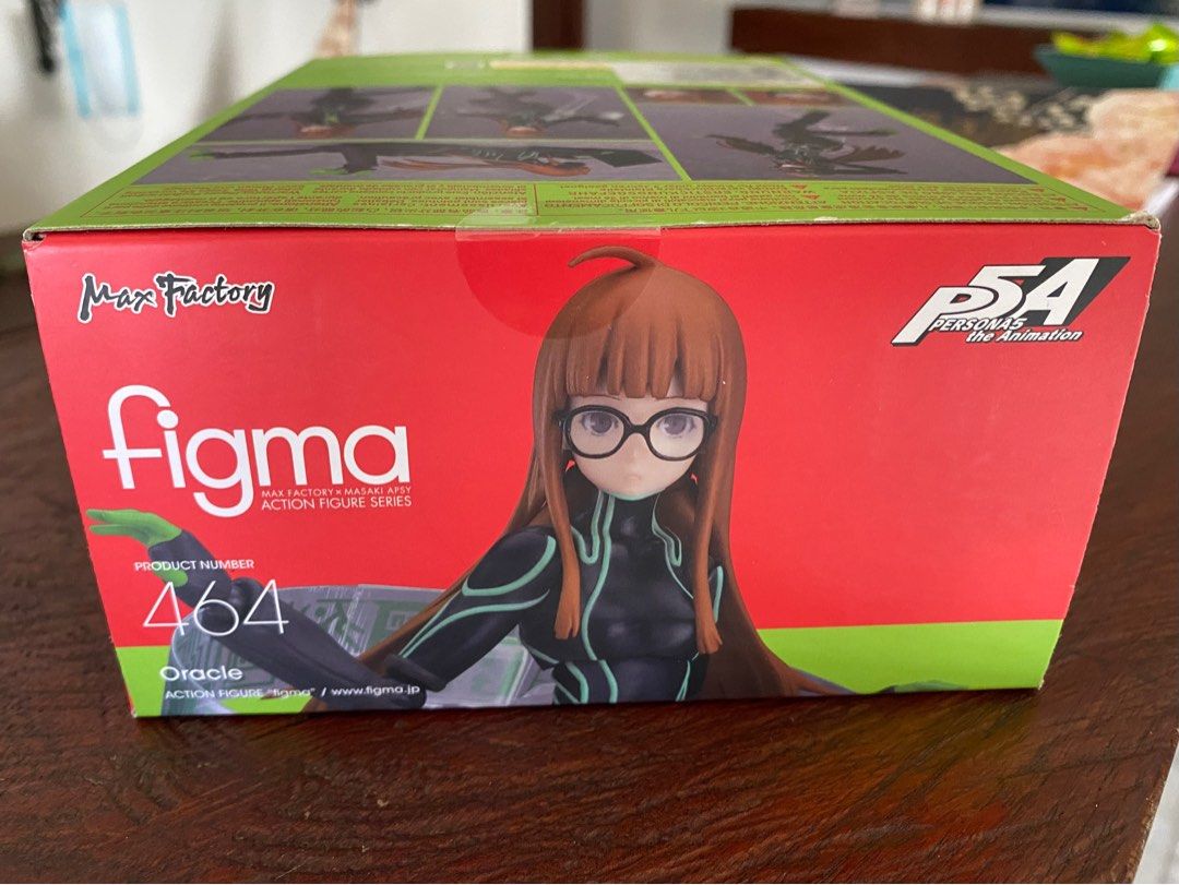 Figma 464 Persona 5 Navi Oracle, Hobbies & Toys, Toys & Games on Carousell