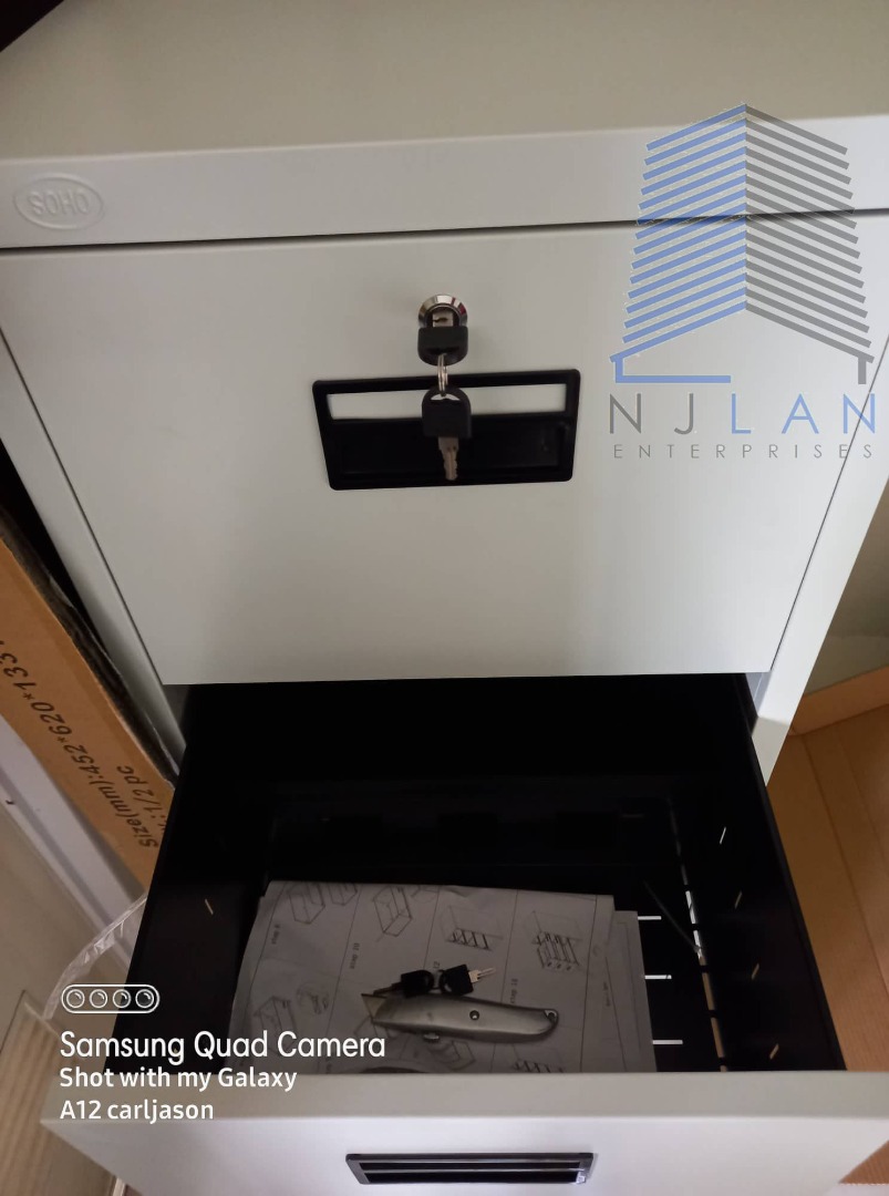 FILING CABINET, Furniture & Home Living, Office Furniture & Fixtures on ...