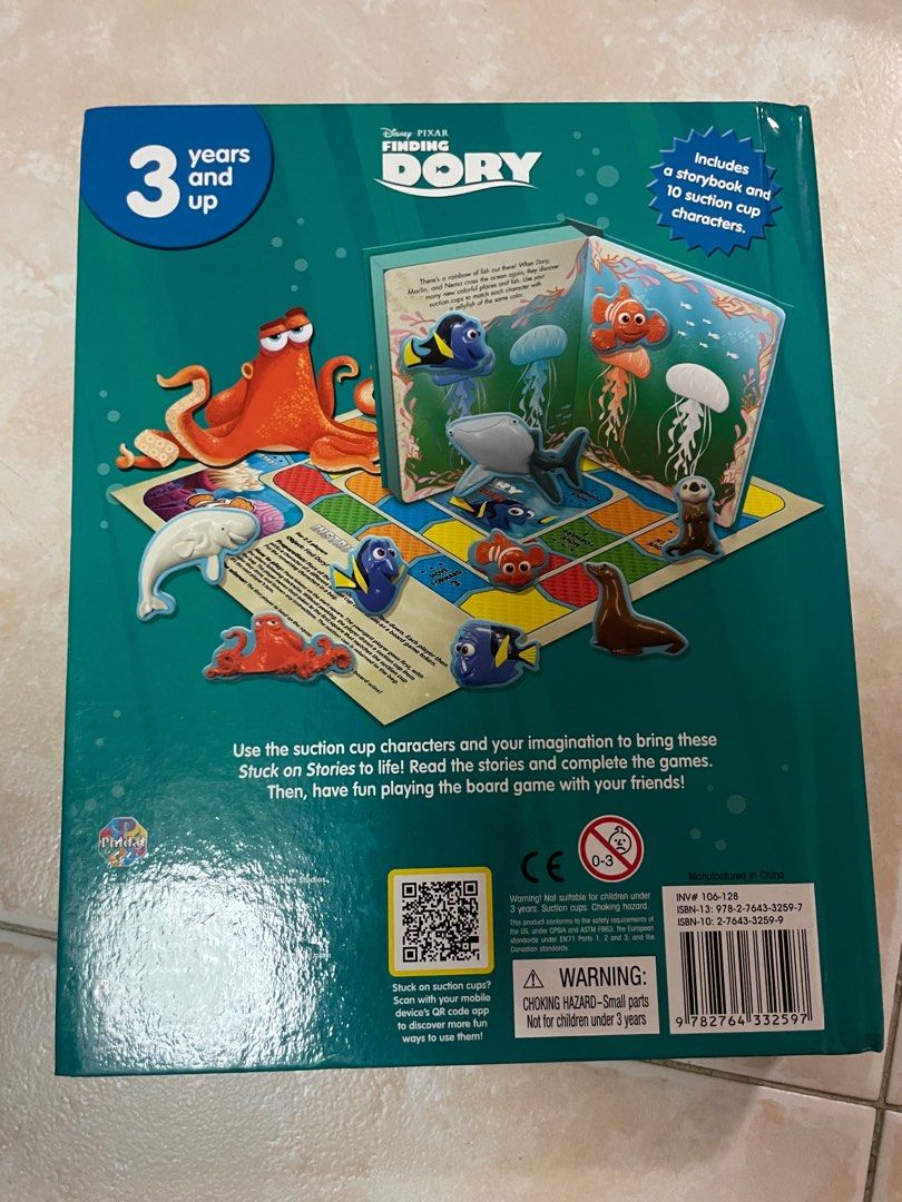 Finding Dory stuck on stories, Hobbies & Toys, Books & Magazines, Children's Books on Carousell