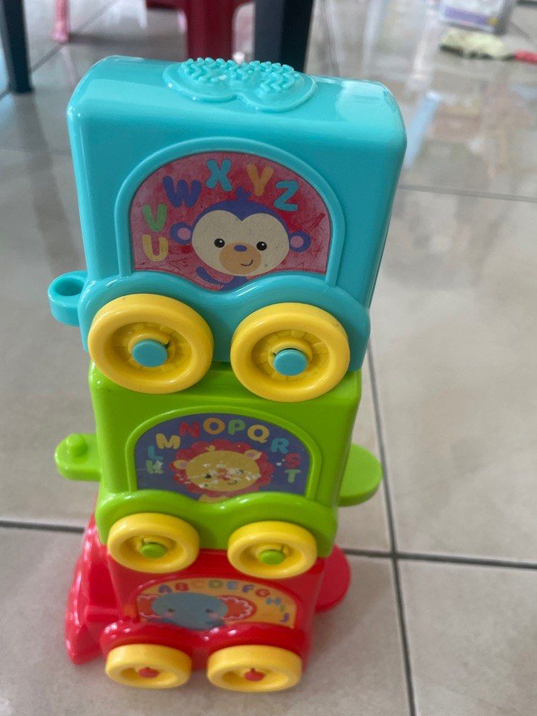 Fisher price stack and roll Choo Choo train, Babies & Kids, Infant ...
