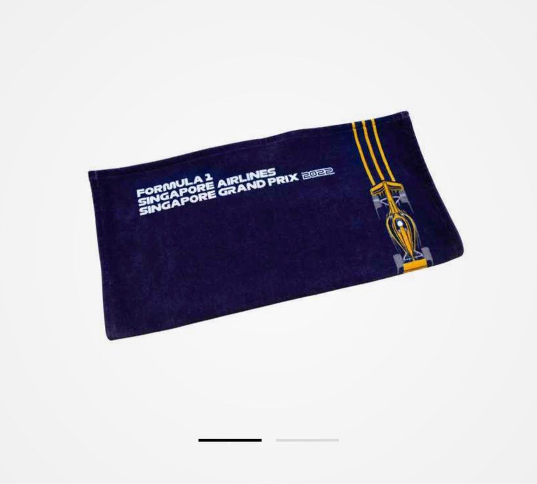 Formula 1 Merchandise Towel, Hobbies & Toys, Memorabilia & Collectibles ...