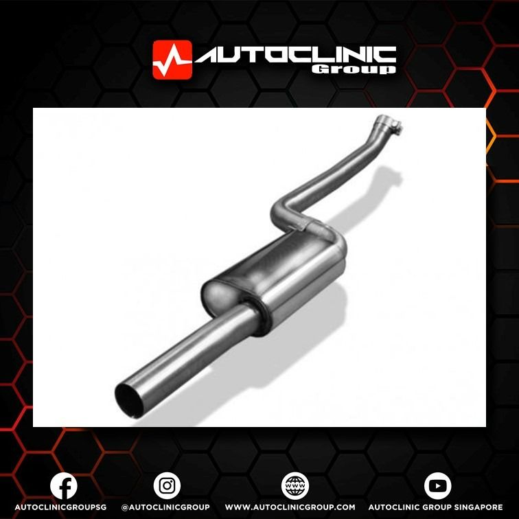 FOX Cat Back Exhaust System for BMW F30 316i | Stainless steel exhaust ...