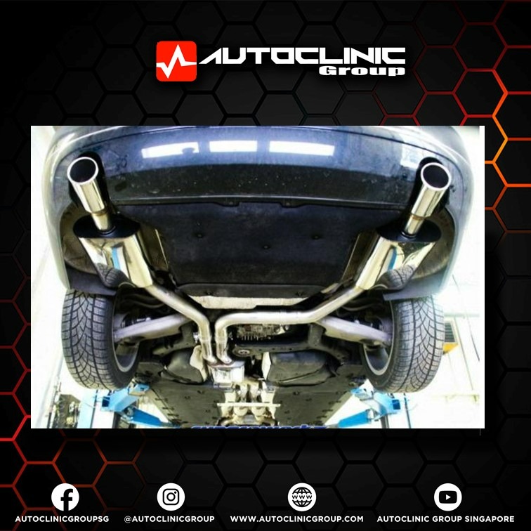 FOX Cat Back Exhaust System for Audi A8 4H | Stainless steel exhaust ...