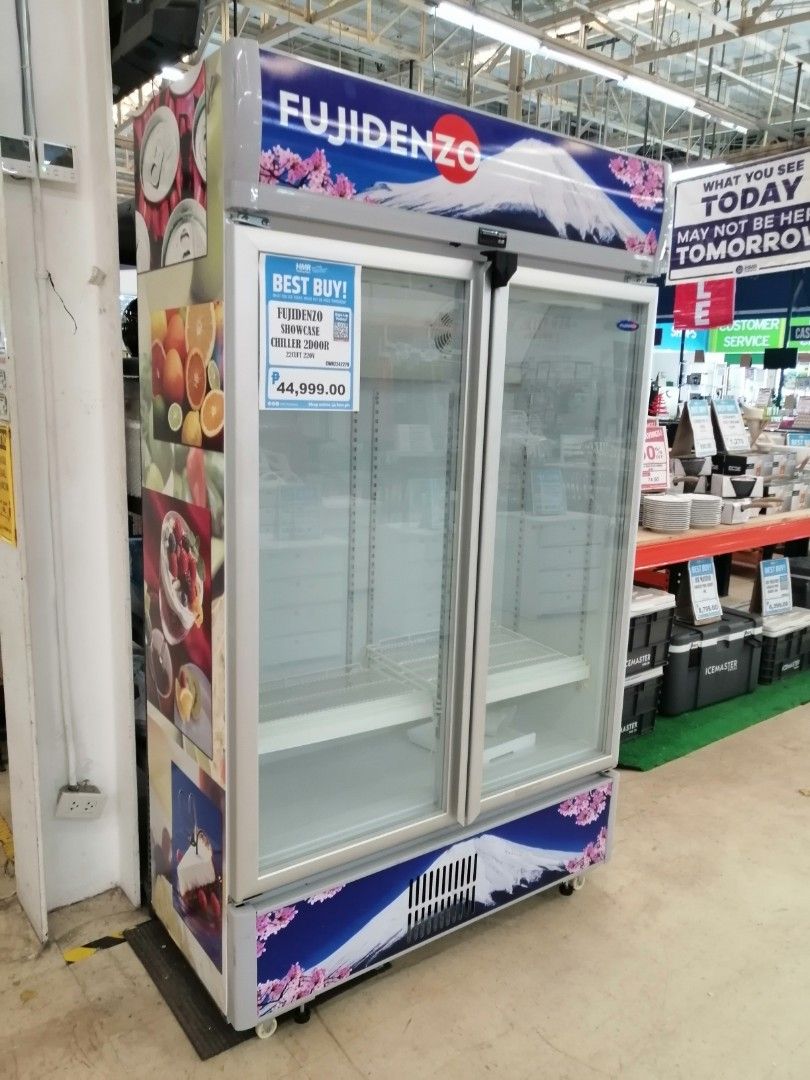 Fujidenzo Showcase Chiller, Food & Drinks, Chilled & Frozen Food on ...