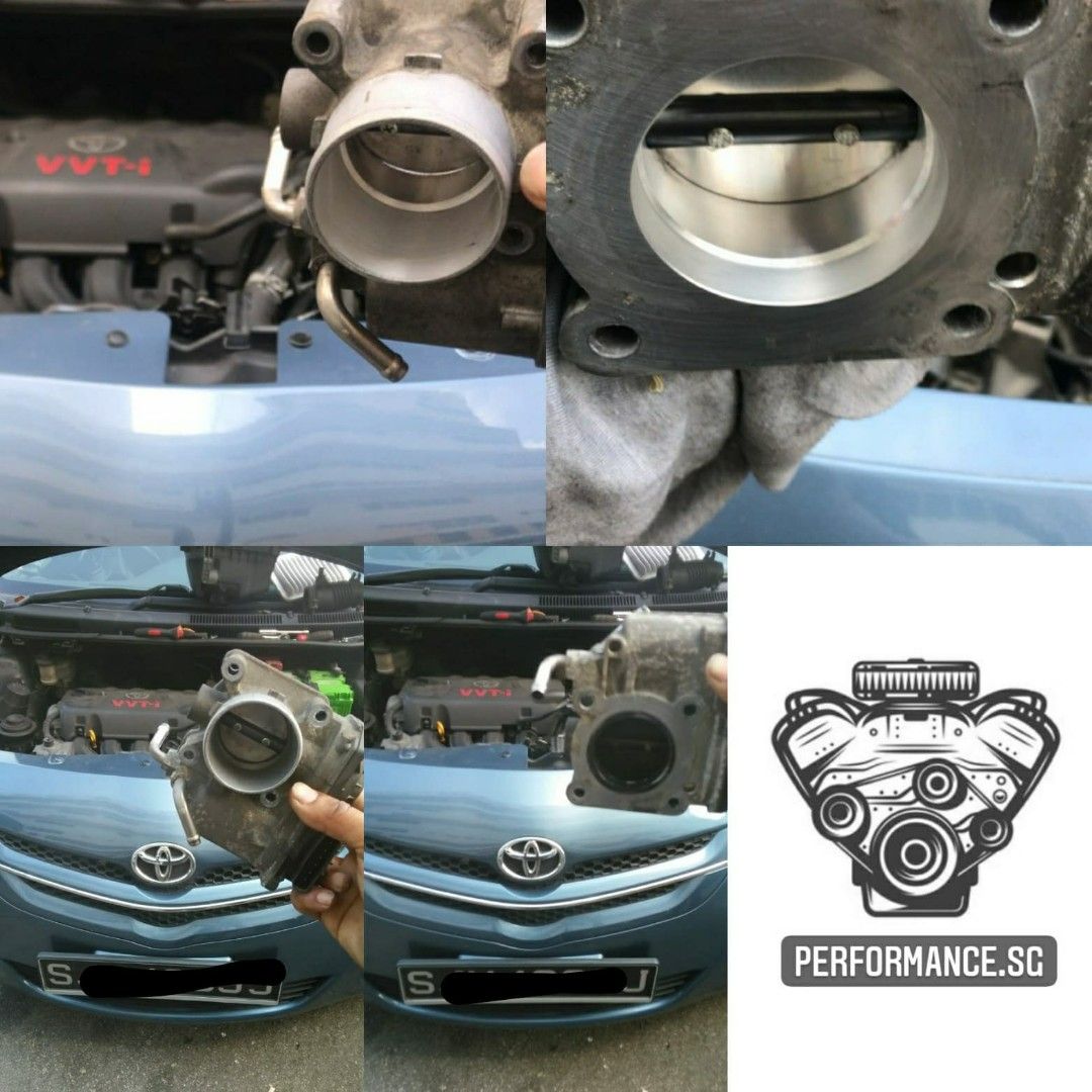 Ge6 throttle body port and polishing ge8 gk5 fd1 fd2 Honda fit civic jazz hrv crz vezel lancer ...