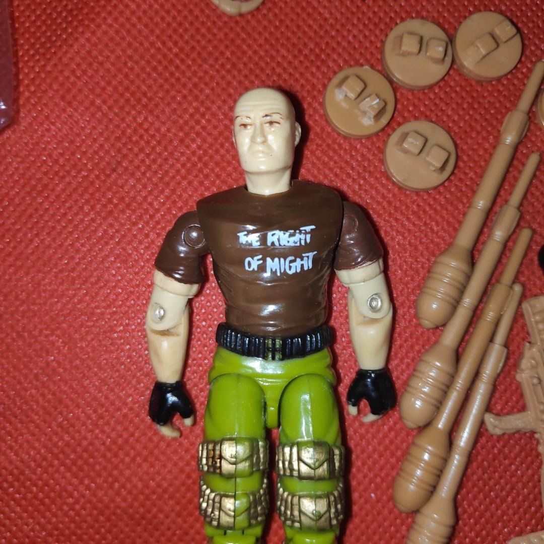 GI Joe SALVO (v1) vintage (1990) 3.75 inches, Hobbies & Toys, Toys ...