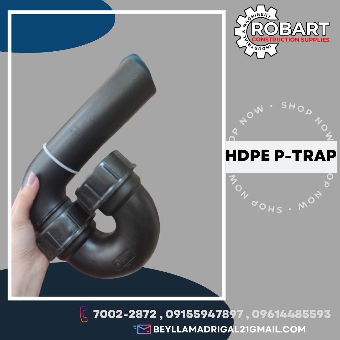 HDPE P-Trap, Commercial & Industrial, Construction Tools & Equipment on ...