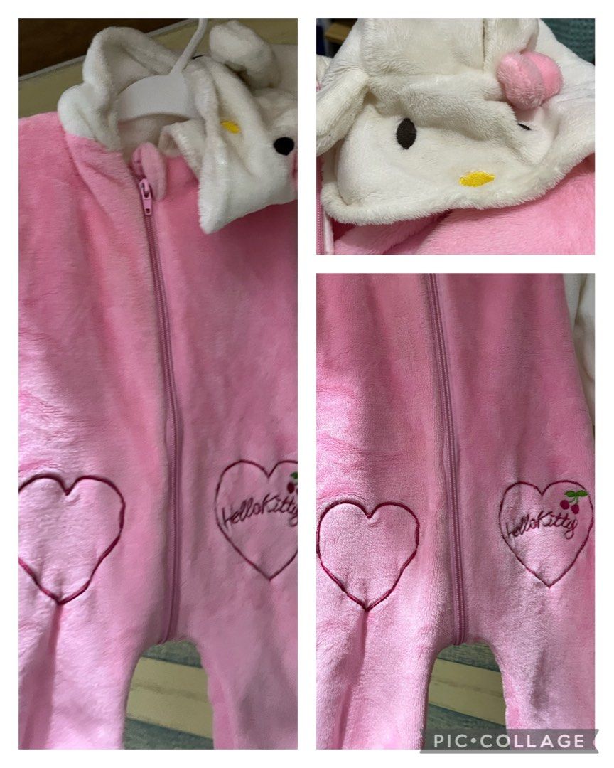 Hello Kitty Overall, Babies & Kids, Babies & Kids Fashion on Carousell