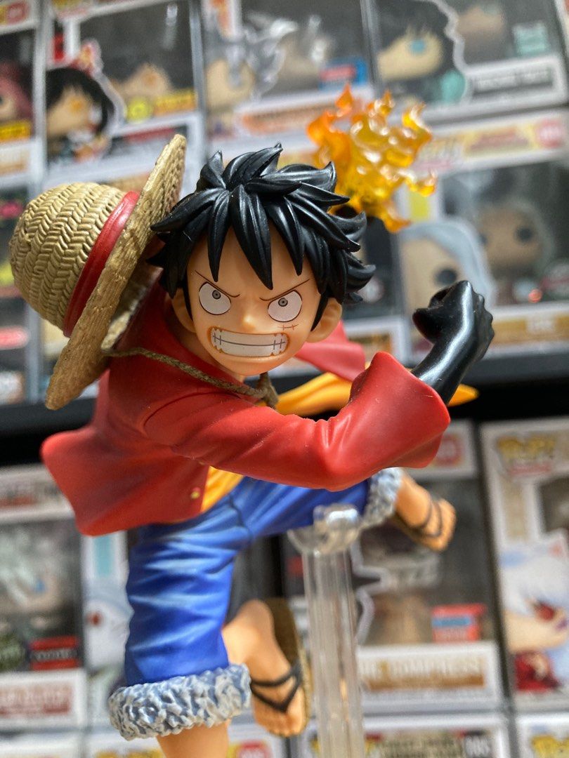 Ichiban Kuji Last Prize One Piece Monkey D. Luffy Red Hawk Figure (With ...