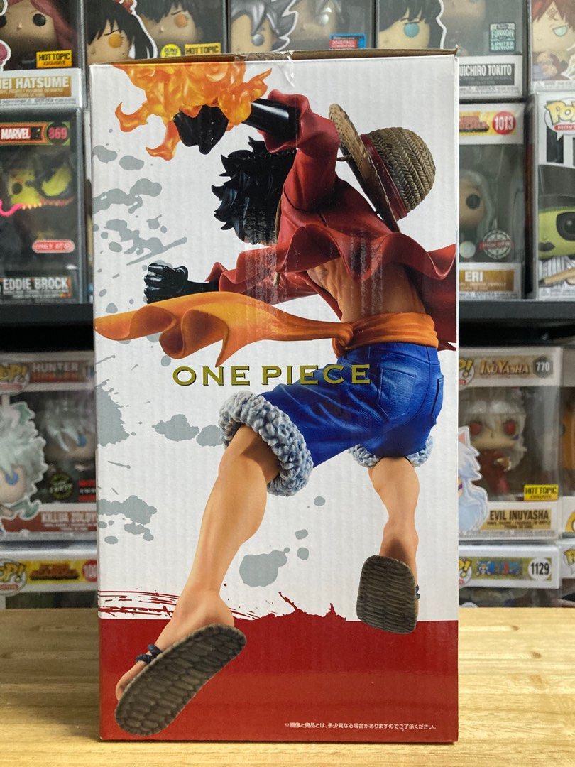 Ichiban Kuji Last Prize One Piece Monkey D. Luffy Red Hawk Figure (With ...